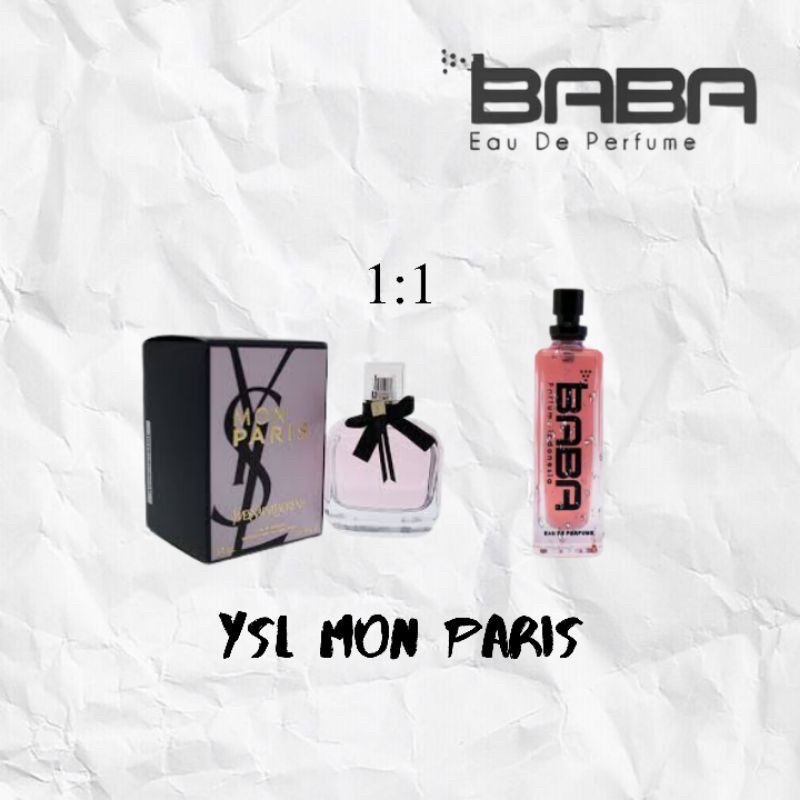 Jual BABA PARFUM-PARFUM ORIGINAL YSL MON PARIS | Shopee Indonesia