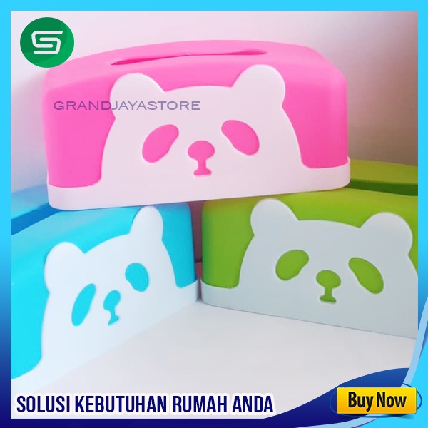 Jual Tempat Tisu Panda / Box Tissue Panda/ Beruang | Shopee Indonesia