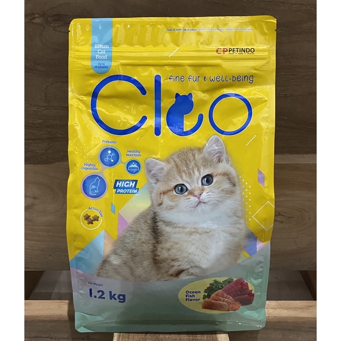Jual CLEO Kitten Ocean Fish Makanan Kucing 1.2KG | FRESHPACK | Pakan ...