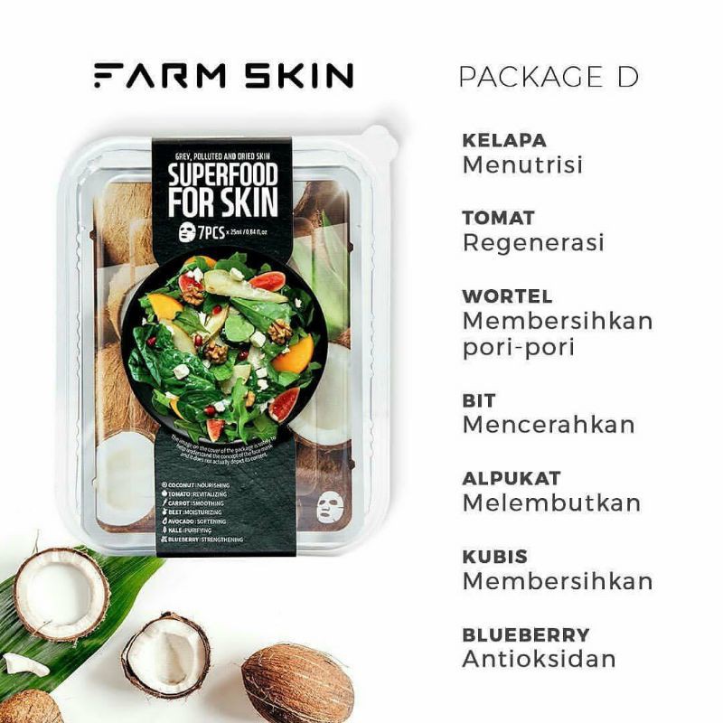 Jual [100% ORIGINAL] FARM SKIN/FARMSKIN SUPER FOOD FOR SKIN | Shopee ...