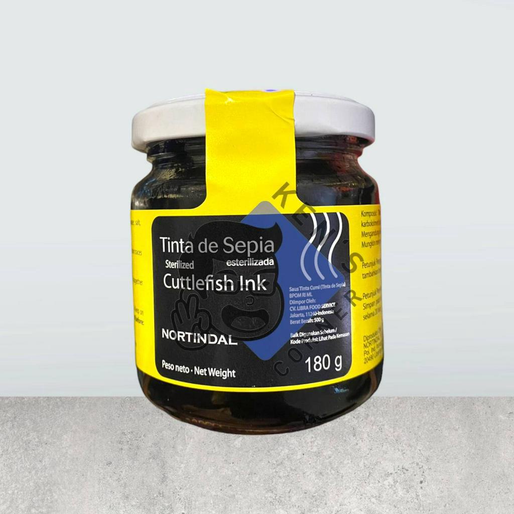 Jual Nortindal Cuttlefish Ink / Squid ink / Tinta Cumi Cumi | Shopee ...