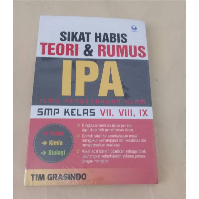 Jual Sikat habis Teori & Rumus IPA | Shopee Indonesia