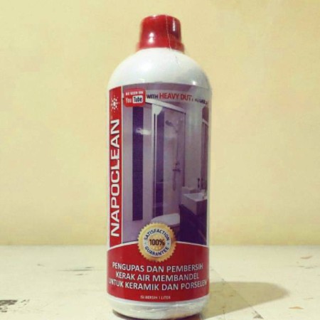 Jual NAPOCLEAN 1 Liter Ready Stock Heavy Duty (Merah) | Shopee Indonesia