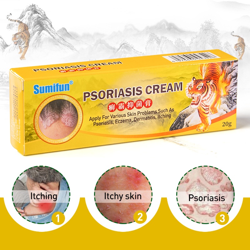 Jual Sumifun Psoriasis Cream Salep Eczema Dermatitis Isi 20g Shopee