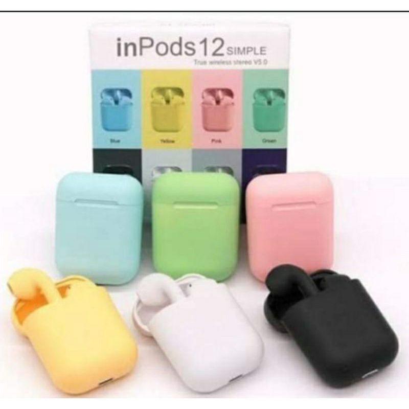 Jual HEADSET/WIRELESS/BLUETOOTH iPhone 12 suara full bass enak semua hp ...