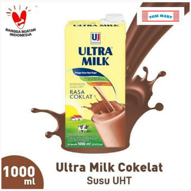 Jual ULTRA MILK 1L | SUSU ULTRAMILK 1000ML | Shopee Indonesia