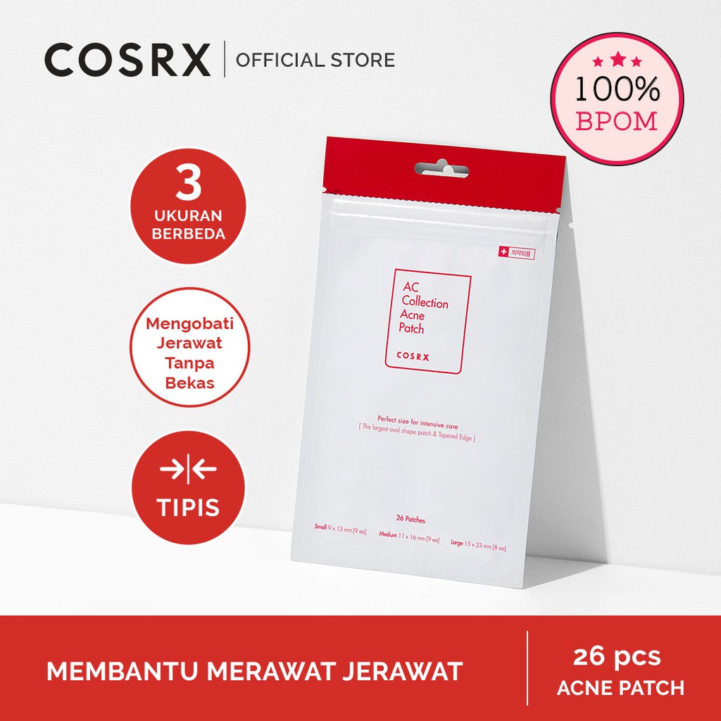 Jual COSRX AC Collection Acne Patch - Sticker Jerawat 26 Patch | Shopee ...