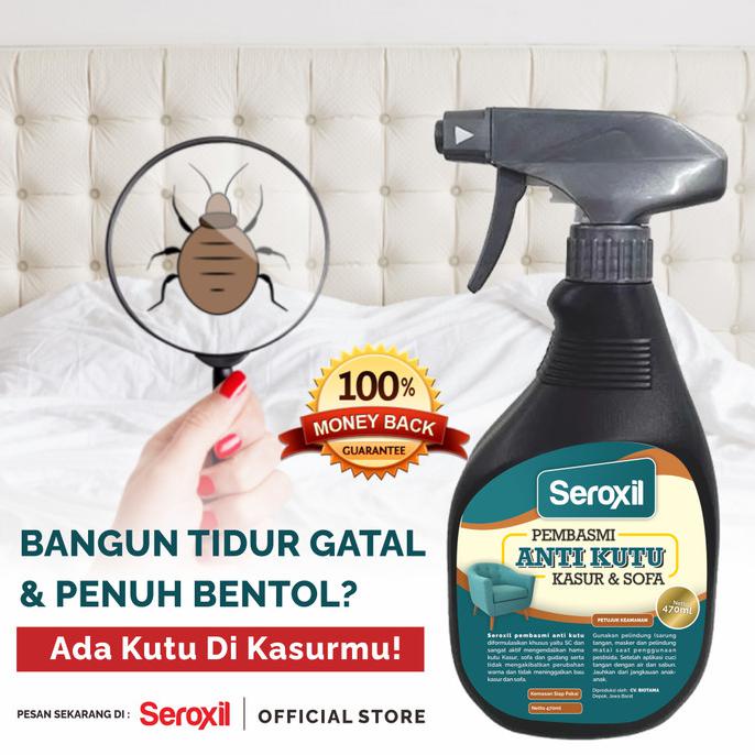 Jual TURUN HARGA Obat Pembasmi Anti Kutu Busuk Tungau Kasur Sofa Aman ...