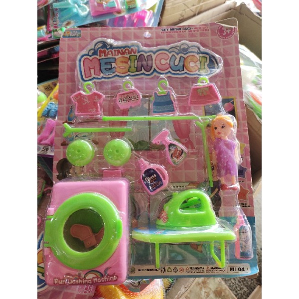 Jual Mainan kulkas atau mesin cuci mini set stok ready sesuai gambar ...
