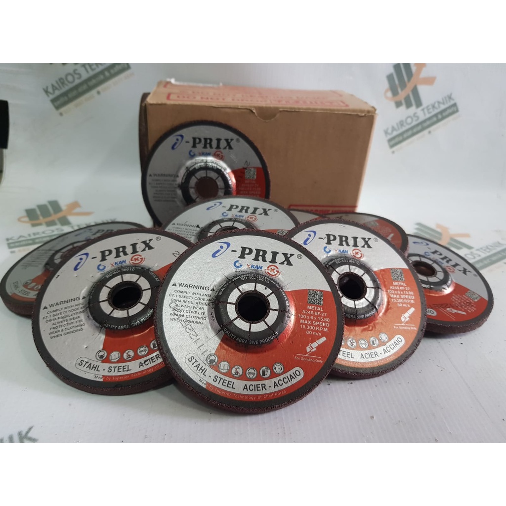 Jual batu gerinda poles / asah. 4 inch I-prix - mata gerinda IPRIX ORIGINAL | Shopee Indonesia