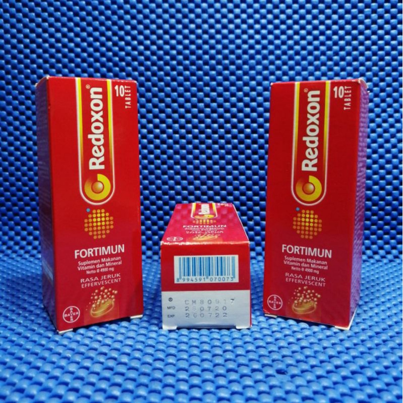 Jual REDOXON FORTIMUN 1tube isi 10 tablet effervescent rasa jeruk ...