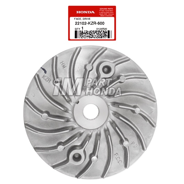 Jual 22102-KZR-600 Face Drive Kipas CVT Vario 125 Old Vario 125 150 LED ...