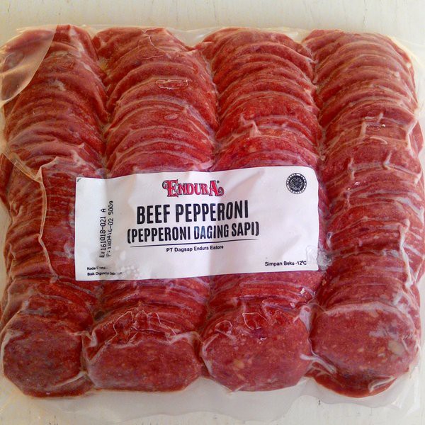 Jual ENDURA SLICE BEEF PEPPERONI | Shopee Indonesia