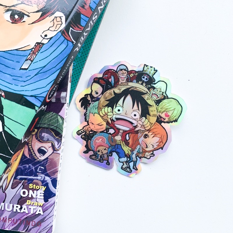 Jual Stiker Anime One Piece Mugiwara crew | Shopee Indonesia