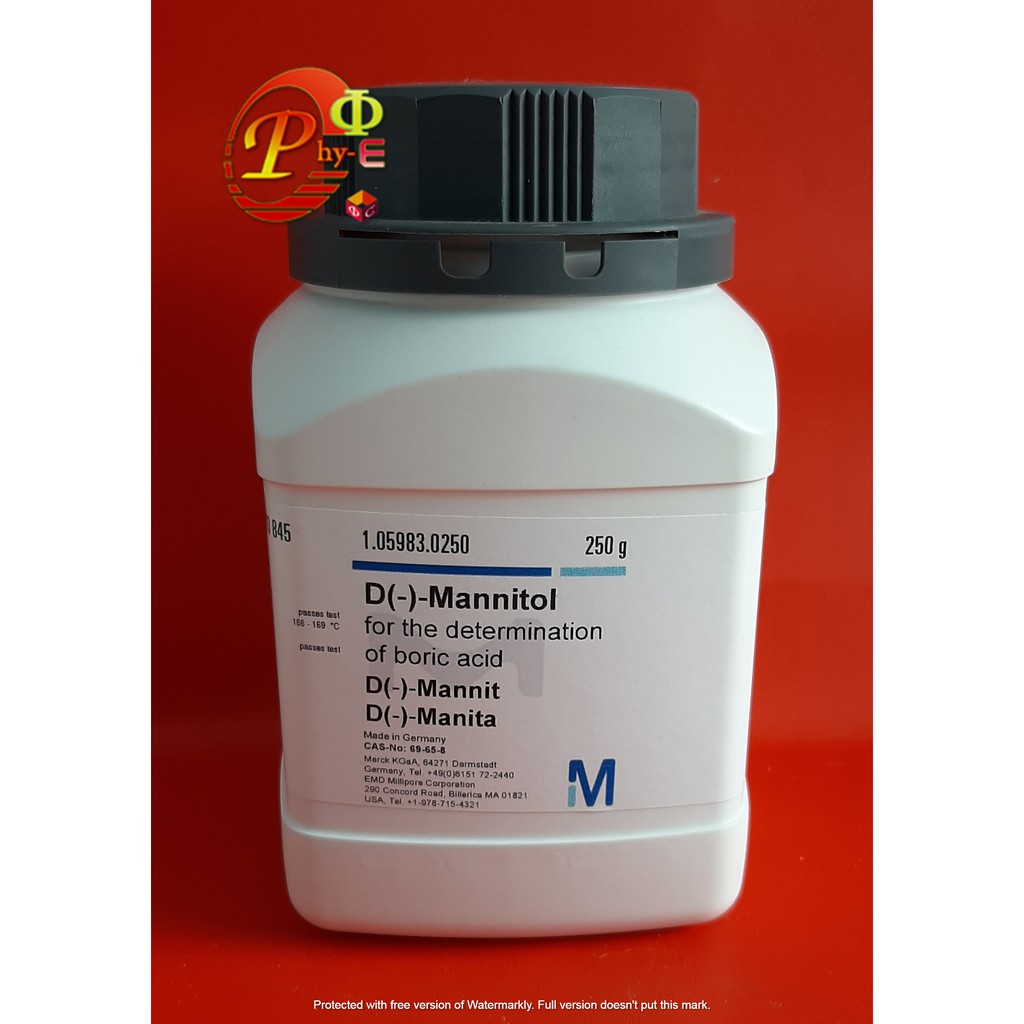 Jual D Mannitol / D(-)-Mannitol / Manitol Per gram (Min 5 gram) | Shopee Indonesia