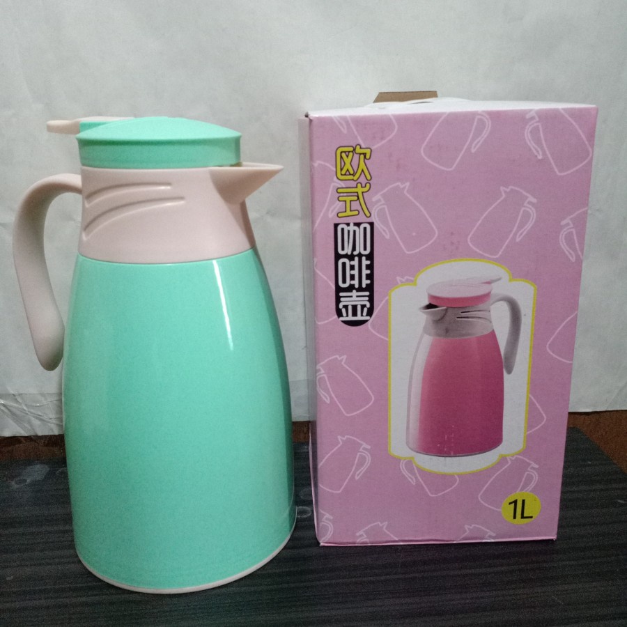 Jual Teko Air Panas 1000 ML FREE BUBLE Teko Pinguin / Penguin Termos ...