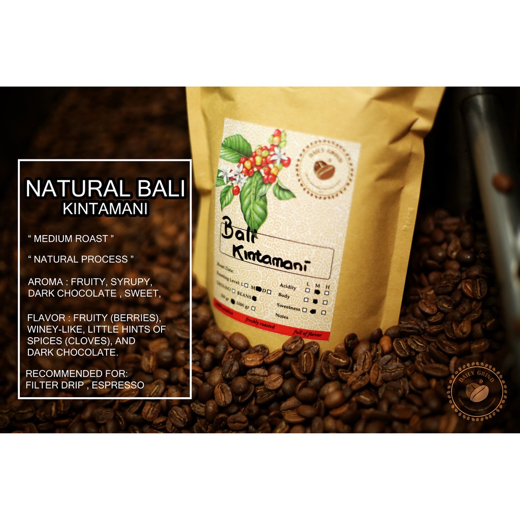 Jual BALI KINTAMANI COFFEE BEANS | Shopee Indonesia