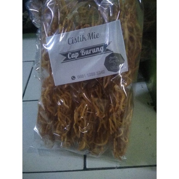 Jual cistik mie rasa pedas gurih renyah nikmat 1kg rasa enak bikin ...