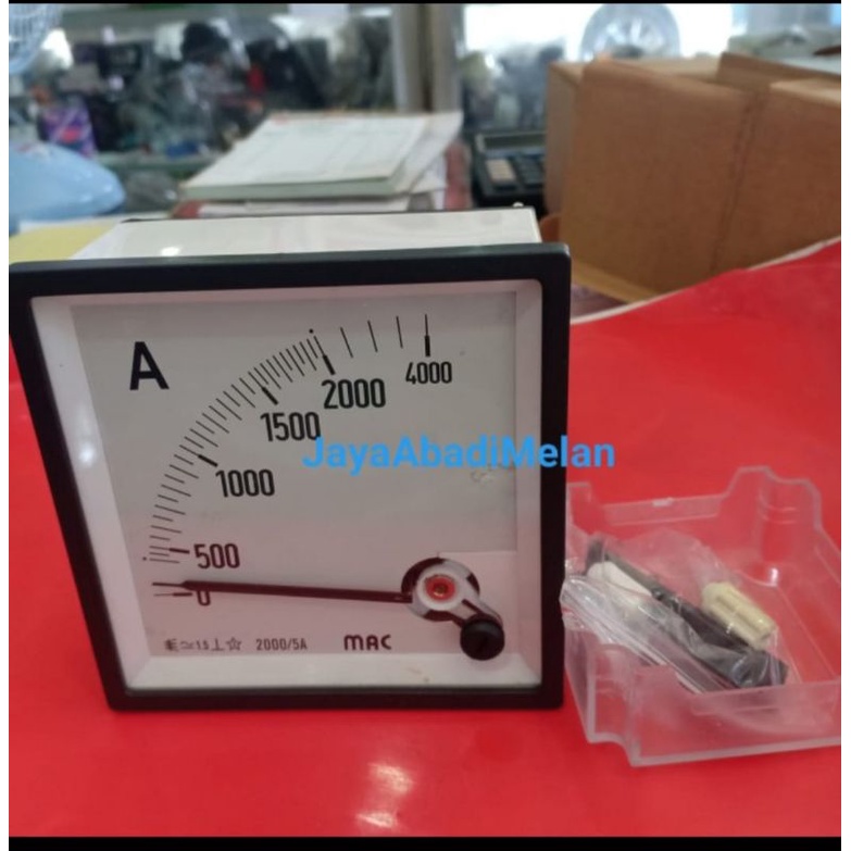 Jual AMPER METER PANEL METER ANALOG MAC | Shopee Indonesia