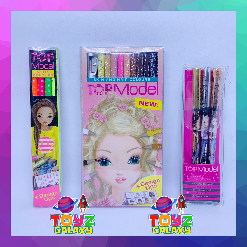 Jual TOP MODEL COLOURING PENCIL & GEL PEN | Shopee Indonesia