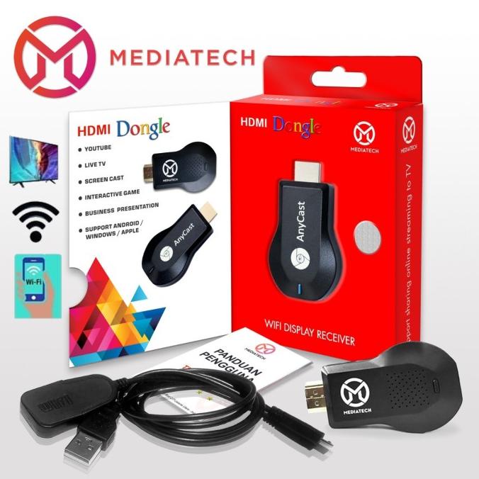 Jual Mediatech Anycast Wifi Display Hdmi Dongle Cast Screen | Shopee ...