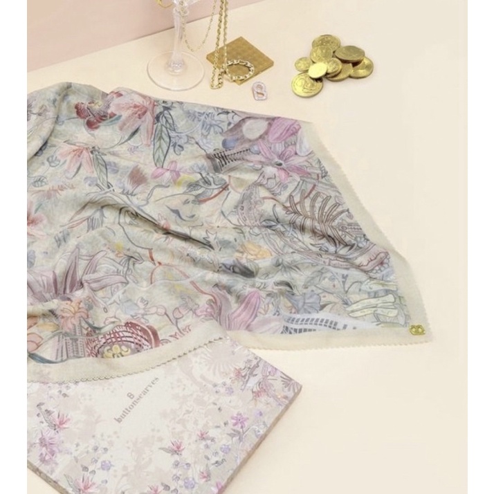 Jual BUTTONSCARVES DUBAI SERIES IVORY | Shopee Indonesia
