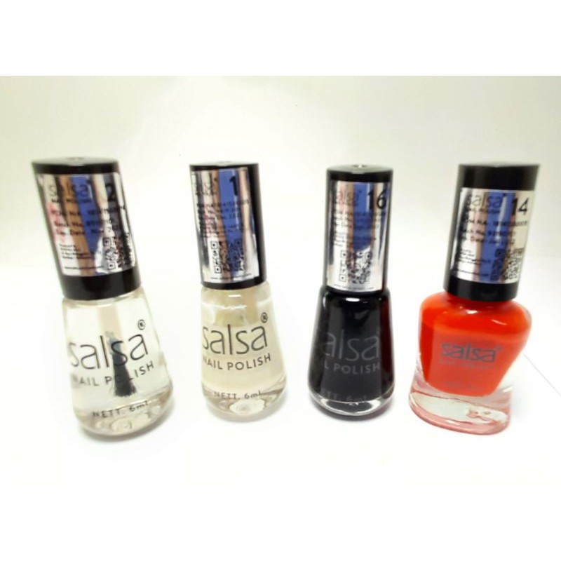 Jual Kutek SALSA 4 varian warna 6 ml BPOM(Harga satuan) | Shopee Indonesia