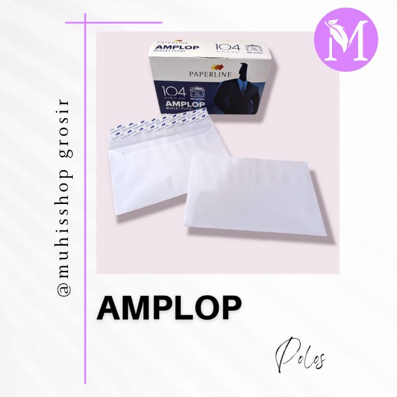 Jual Amplop Putih Paperline PPL 104 Murah | Shopee Indonesia