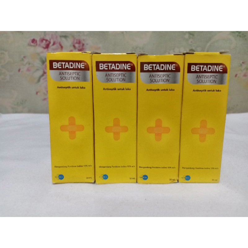 Jual BETADINE ANTISEPTIC SOLUTION / ANTISEPTIK LUKA 30ML | Shopee Indonesia