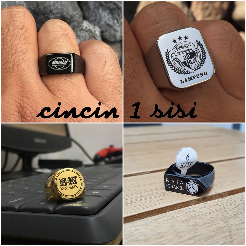 Jual JASA CUSTOM LOGO GRAFIR LASER CINCIN GELANG BRACELET BANGLE ...