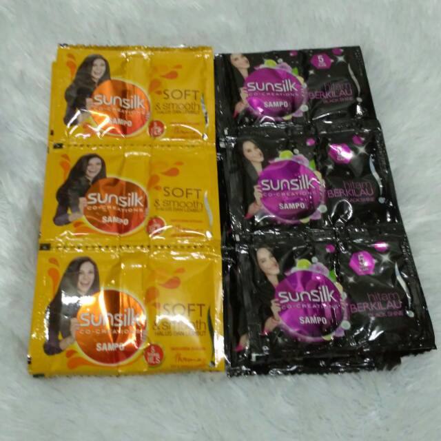 Jual Shampo Sunsilk isi 12 sachet /RENCENG | Shopee Indonesia