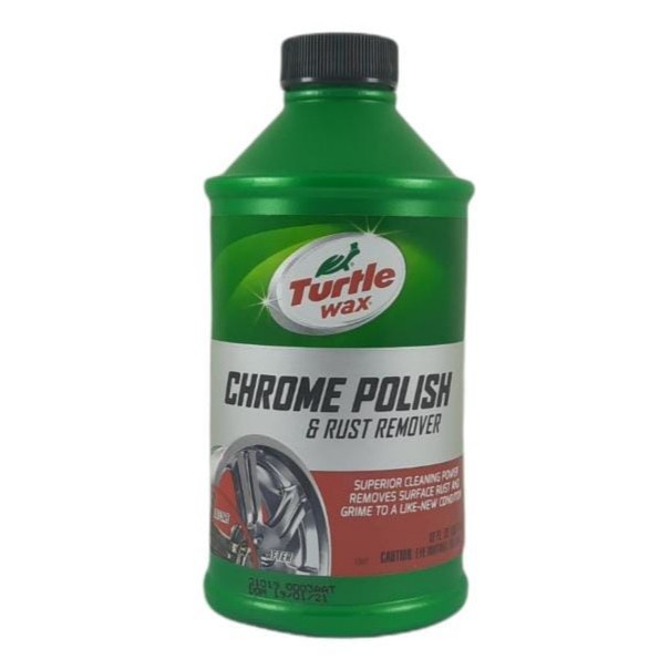 Jual Turtle Wax Chrome Polish and Rust Remover Poles Krom 355mL ...