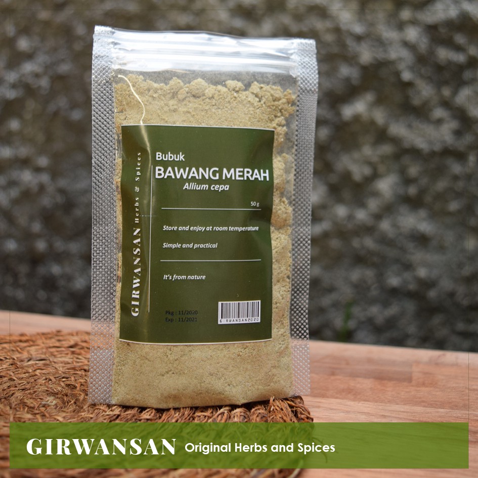 Jual Bawang Merah Bubuk Shallot Powder Original High Quality Herbal ...