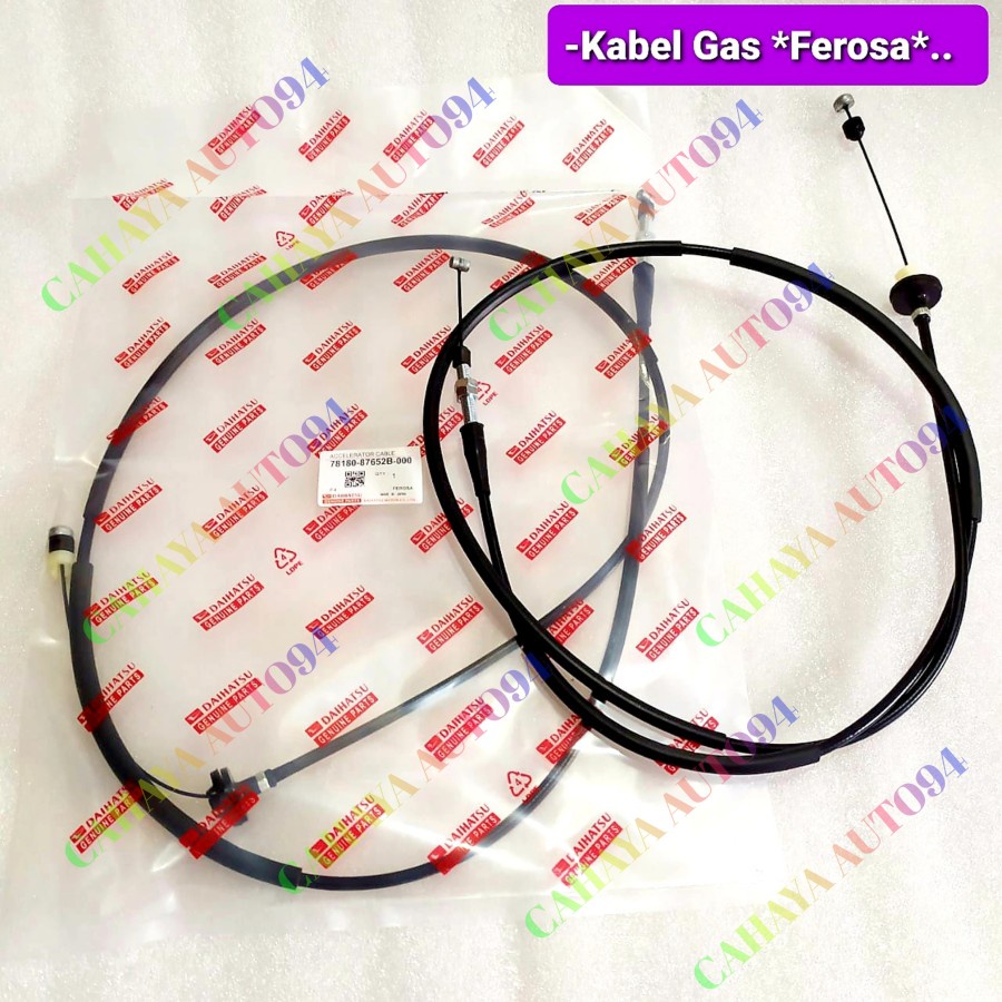 Jual kabel gas daihatsu feroza ferosa 78180-87652 | Shopee Indonesia