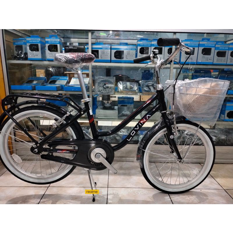 Jual Sepeda mini Polygon Lovina 20" sepeda keranjang sepeda anak ...