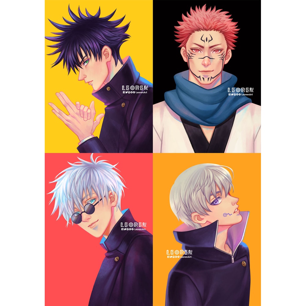 Jual Jujutsu Kaisen ( JJK ) - Poster / Art Print | Shopee Indonesia