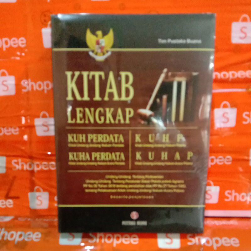 Jual Buku KITAB LENGKAP KUH PERDATA KUHA PERDATA KUHP KUHAP | Shopee Indonesia