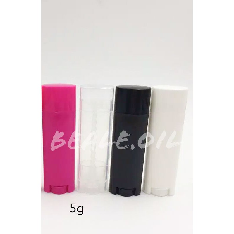 Jual Botol Lipbalm Pipih Stick Kosong DIY - Plastik AS Deodorant Stik ...