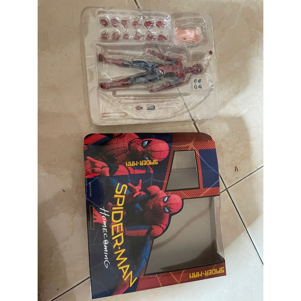 Jual Action Figure The Avengers 3 Figure Spiderman 15cm Bahan PVC New ...