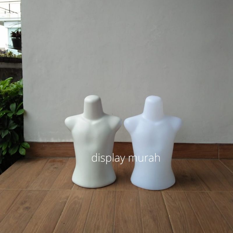 Jual Manekin Anak Setengah Badan Patung Plastik Anak Display Pakaian-BH ...