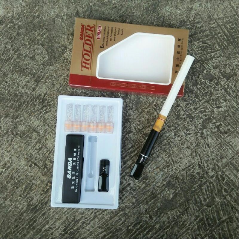 Jual Pipa Filter Sanda SD-128 - Satu Set Pipa Filter Rokok Ukuran ...