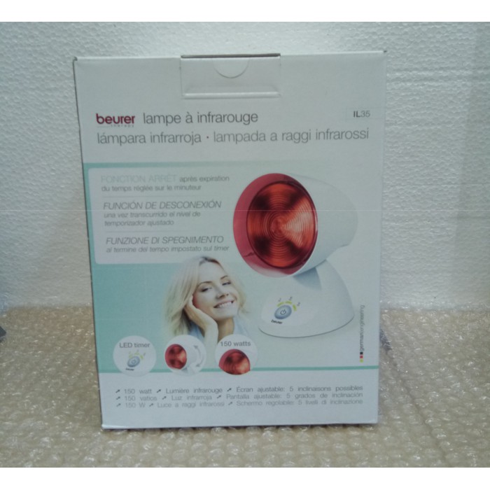 Jual Lampu SINAR Infra merah Infra red Beurer IL35+Timer Spt Philips ...