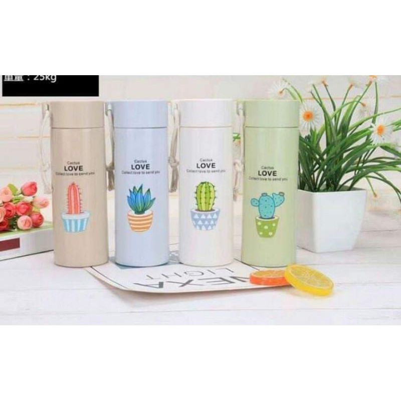 Jual botol Tumbler kaktus 420ML ( min 80 pcs ) | Shopee Indonesia