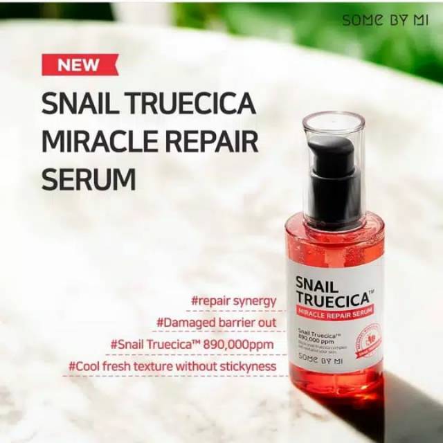 Jual Somebymi snail truecare miracle repair serum (merah) | Shopee ...
