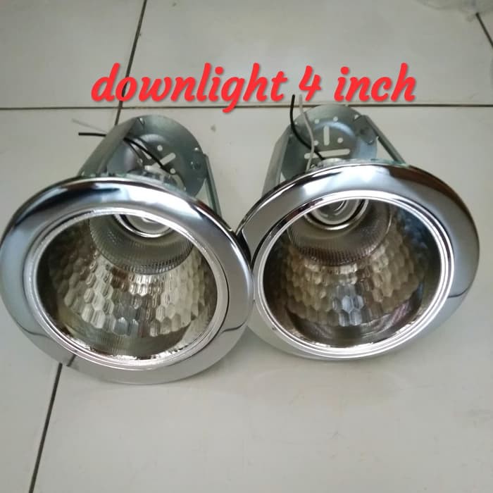 Jual Kap lampu downlight 4 inch | Shopee Indonesia
