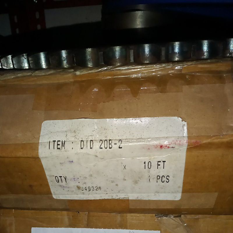Jual Rantai RS 20B-2 DID JAPAN ROLLER CHAIN ORIGIN | Shopee Indonesia