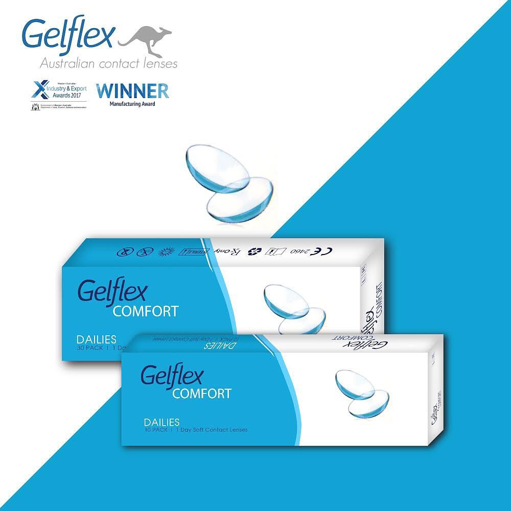 Jual (COD) SOFTLENS BENING GELFLEX DAILY ISI 10 PCS | Shopee Indonesia