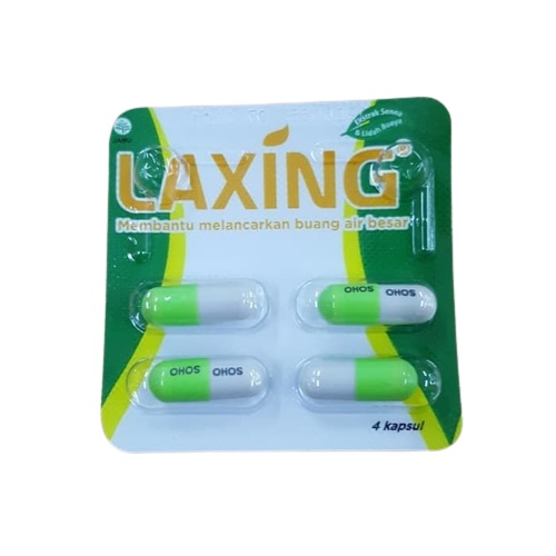 Jual Laxing Strip @4 Kapsul - Obat Pelancar BAB Natural Alami | Shopee ...