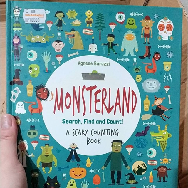 Jual Monsterland Search, Find and Count Buku Import Anak BBW | Shopee ...