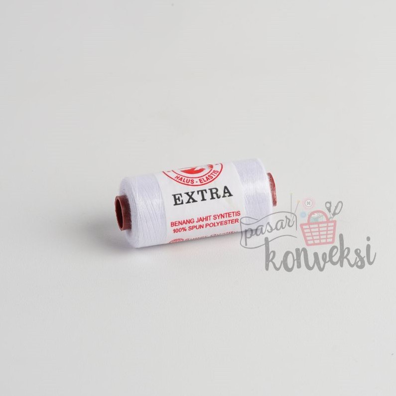 Jual Benang EXTRA Putih Susu | Shopee Indonesia
